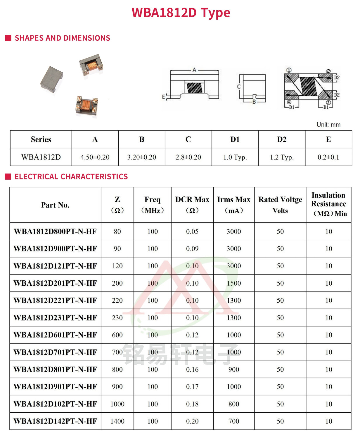 贴片共模电感 - 网站